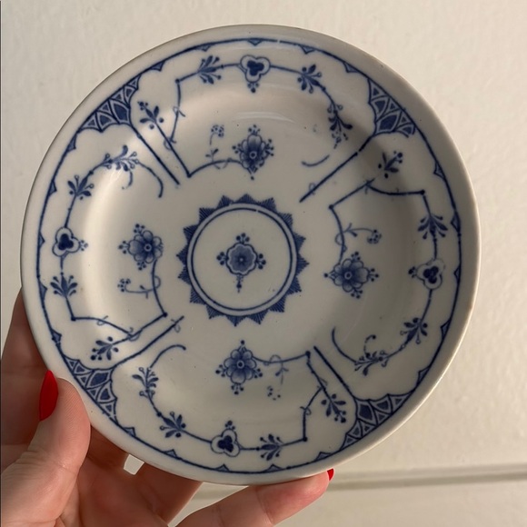Dining | Antique Set Of 2 Royal Copenhagen Viking Blue And White ...